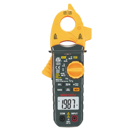 MASTECH AC/DC Current Digital Clamp Meters MS2160 - Axton.In